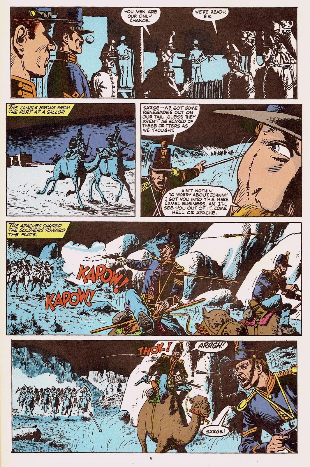 Once Upon A Time In The West In Comics: Four out of Five Soldiers Who ...