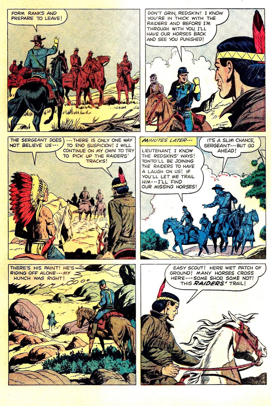 Once Upon A Time In The West In Comics: Who Was That Masked Man's Injun ...