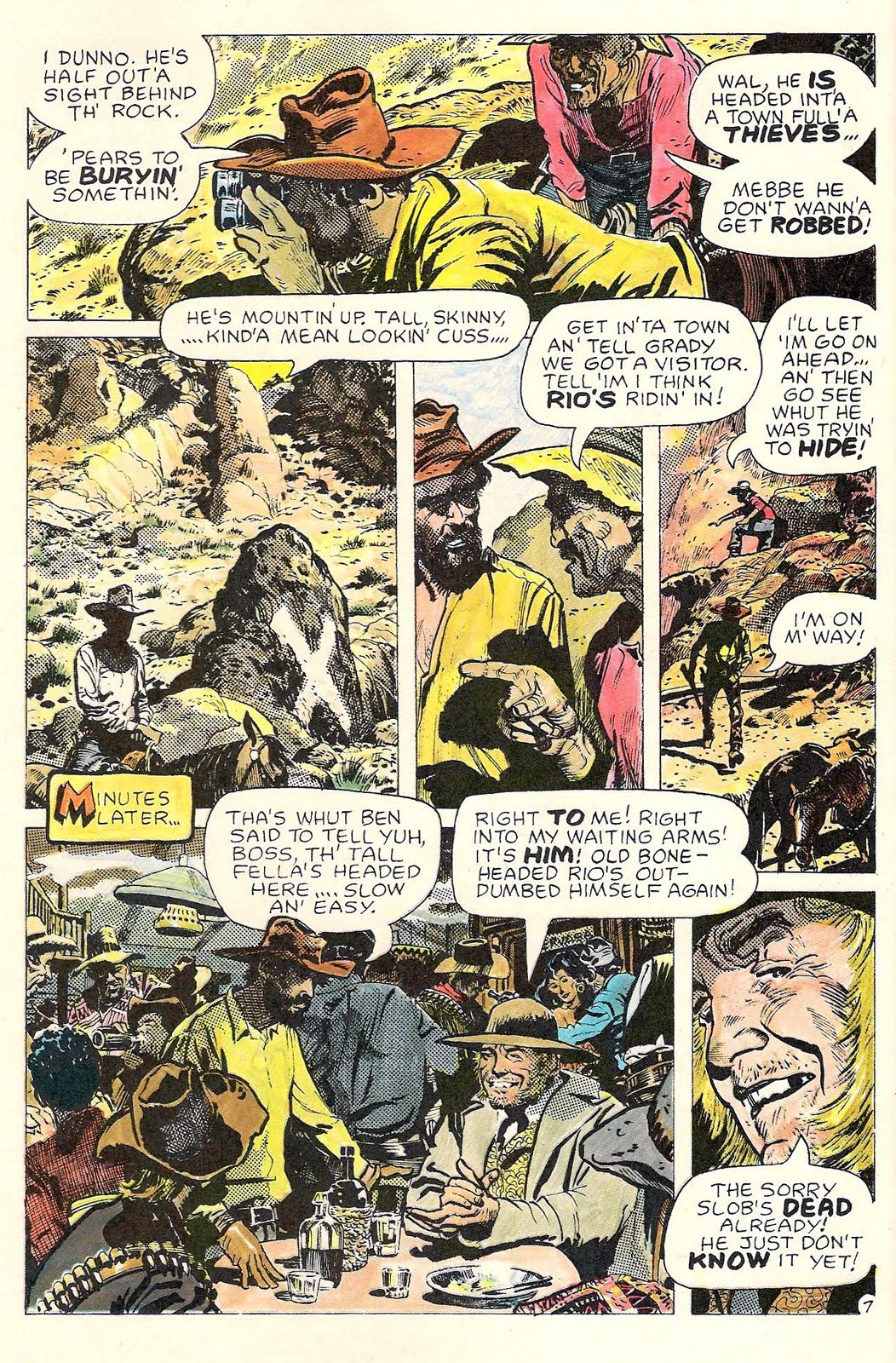 Once Upon A Time In The West In Comics: RIO- Robber's Roost, Part One