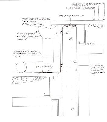 Finchy's SRT251 Blog: Week 4 - Detailed sections of gutter systems