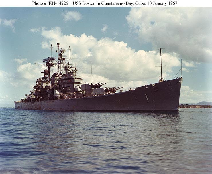 Navy Ship Baltimore Class Heavy Cruiser Picture