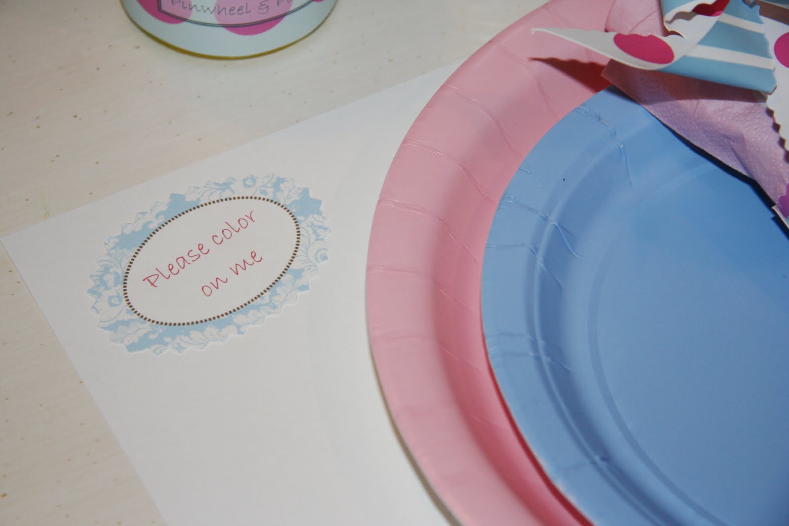 Yarah Designs: Pinwheel + Polkadot Party
