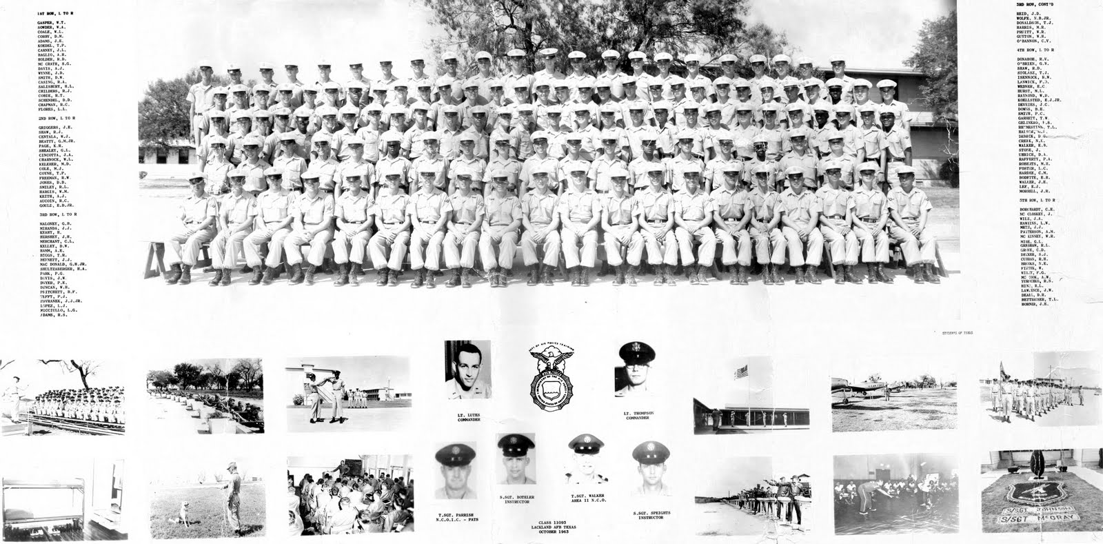 History, USAF Cops (MP, AP, SP, SF, OSI): Lackland AFB and Camp Bullis