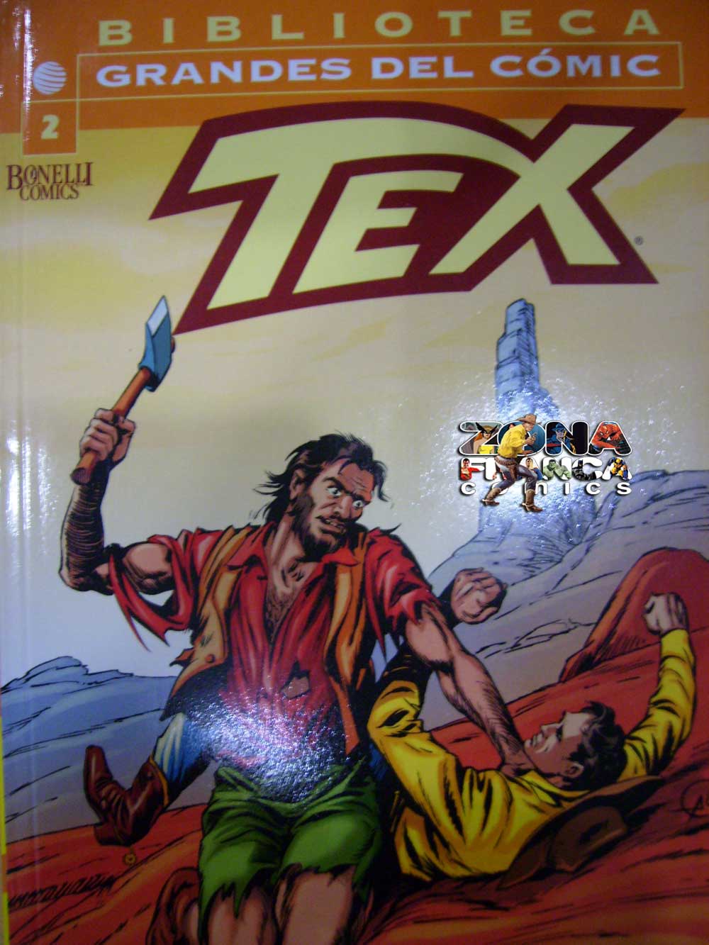 ZONA FRANCA COMICS: BIBLIOTECA GRANDES DEL COMIC - TEX Nº 02