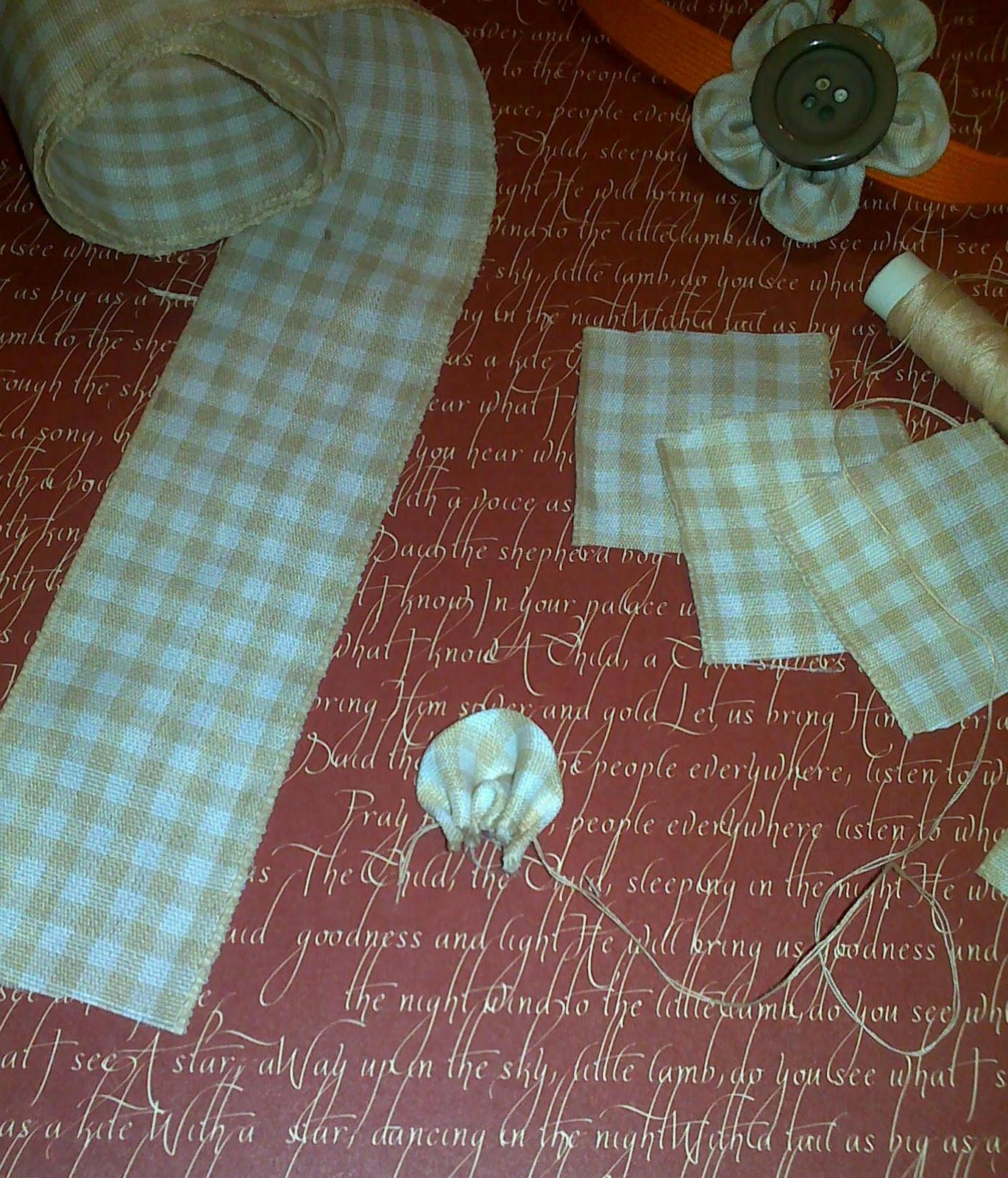 Eva creates: φτιαξτε ευκολα υφασματινα λουλουδια - ribbon and fabric ...