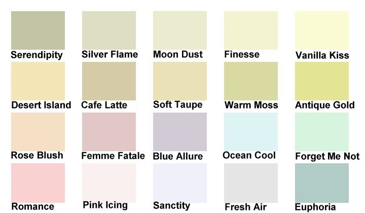 Creme Color Names