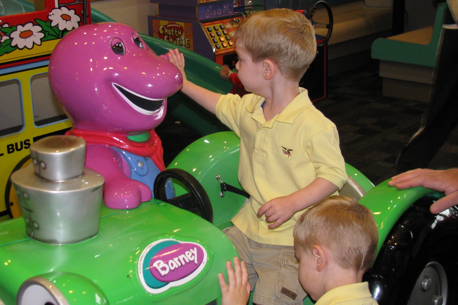 Team Darnell: Chuck E Cheese's!