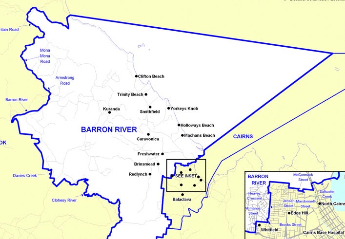CairnsBlog.net: Barron River final election night results