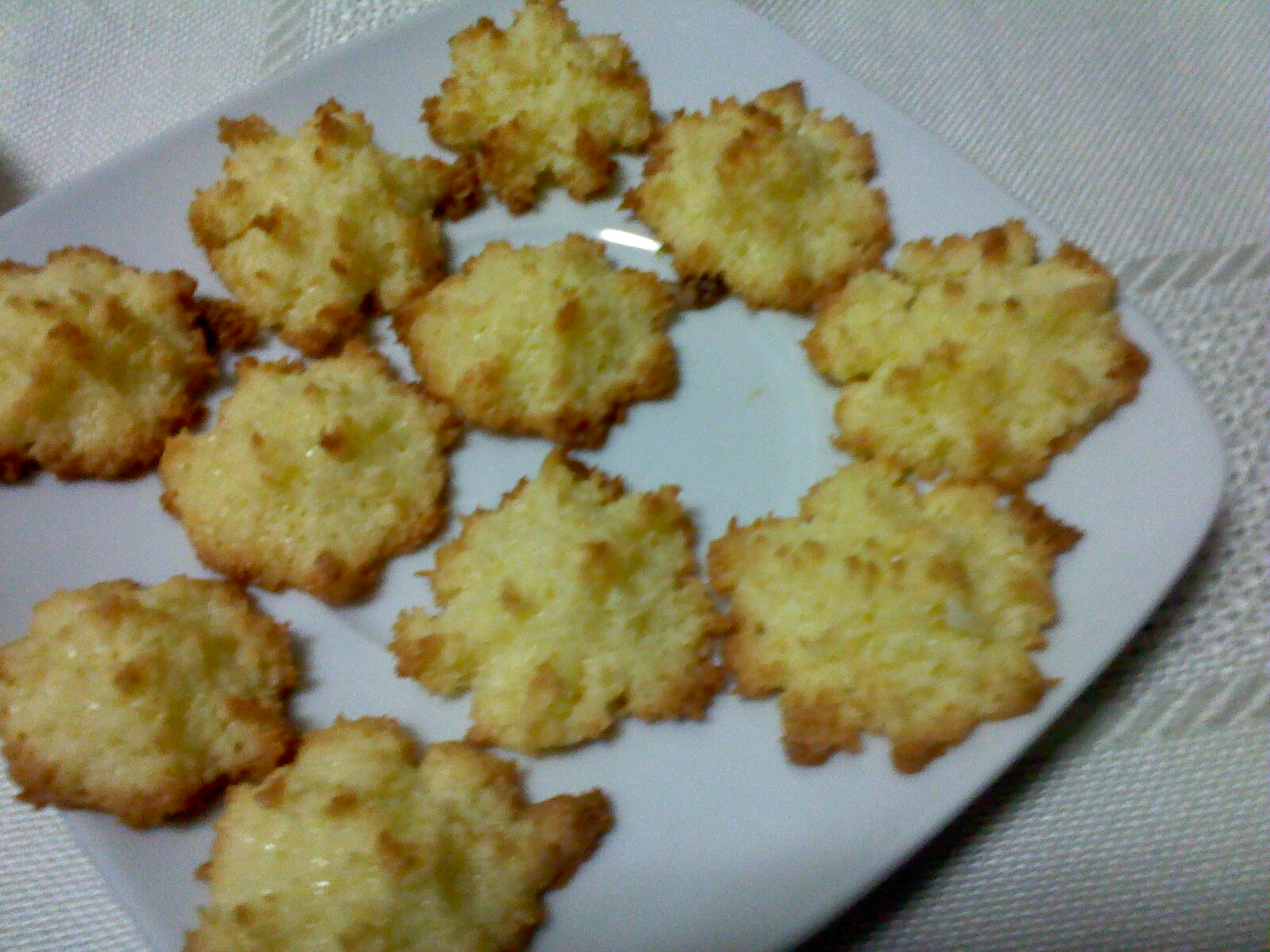 Cozinhar por amor: Bolachinhas de coco