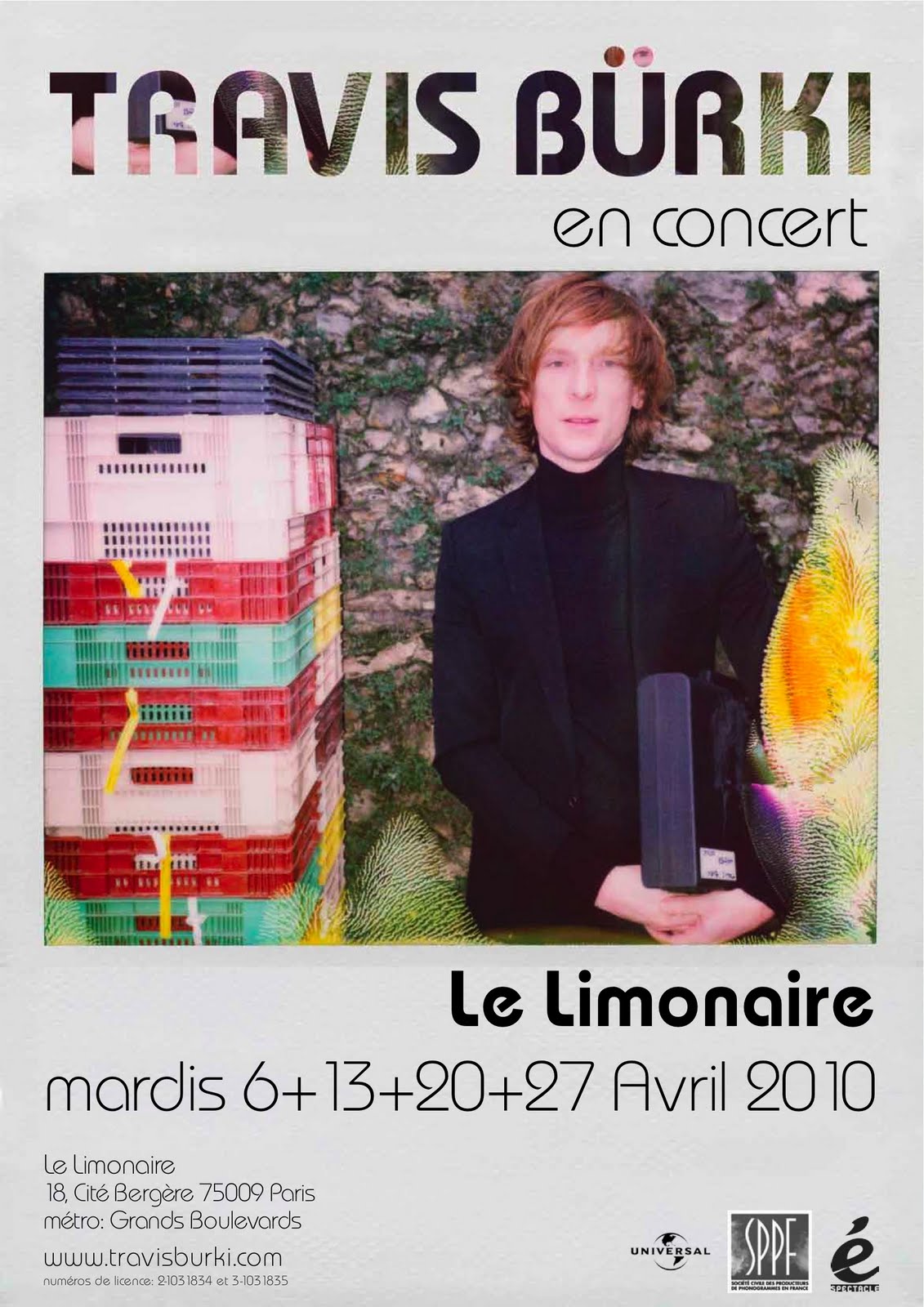 RendezVousCreation: Travis Bürki en concert au Limonaire