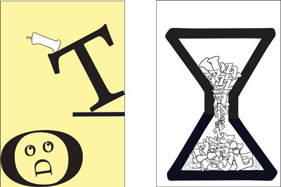 graphic design projects: Designing With Type