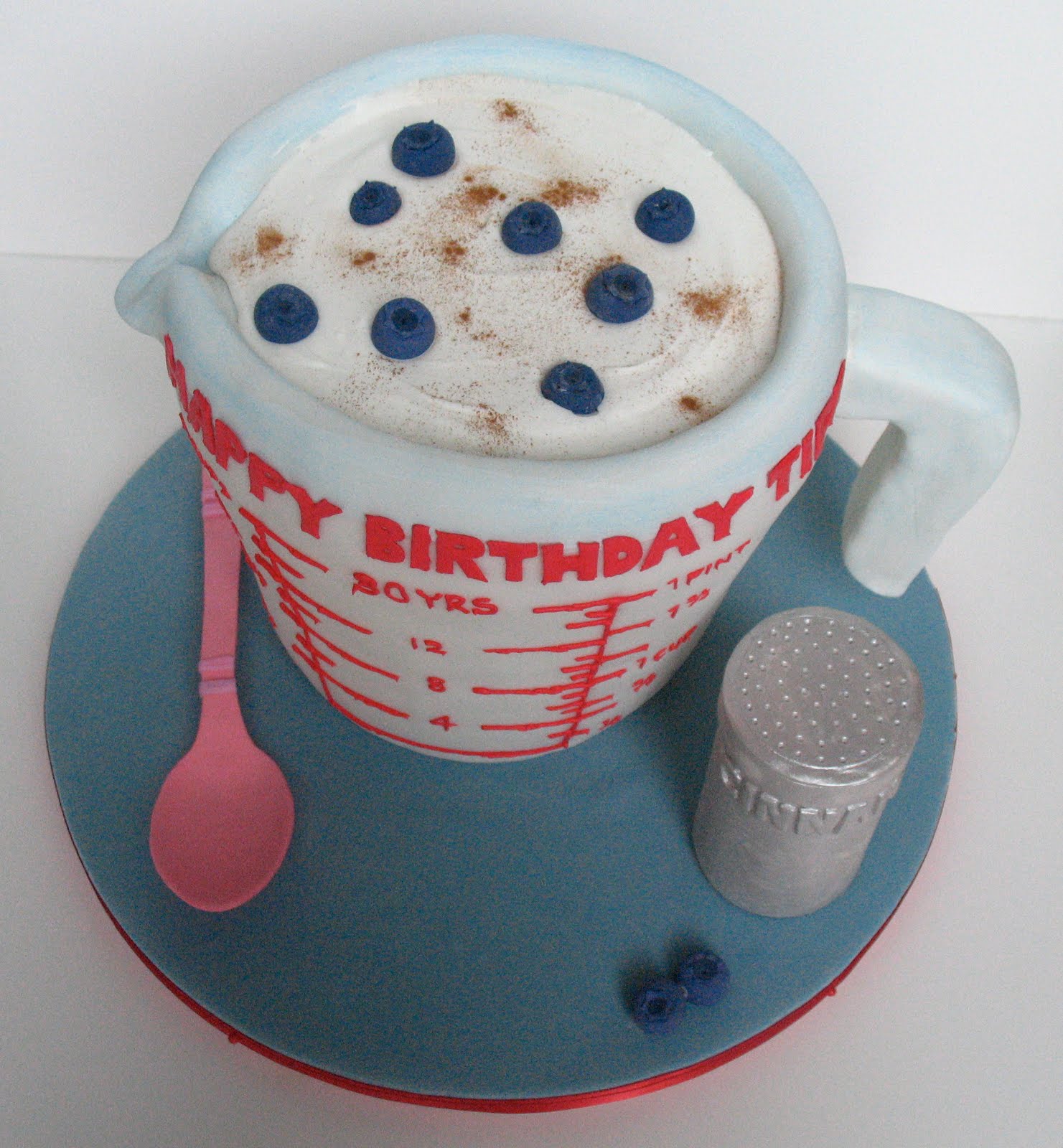 Baked Ideas: measuring cup cake