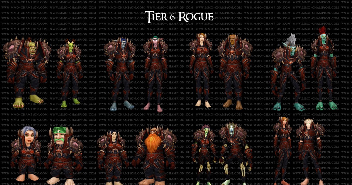 Hexapuma's World: T6 rogue armor