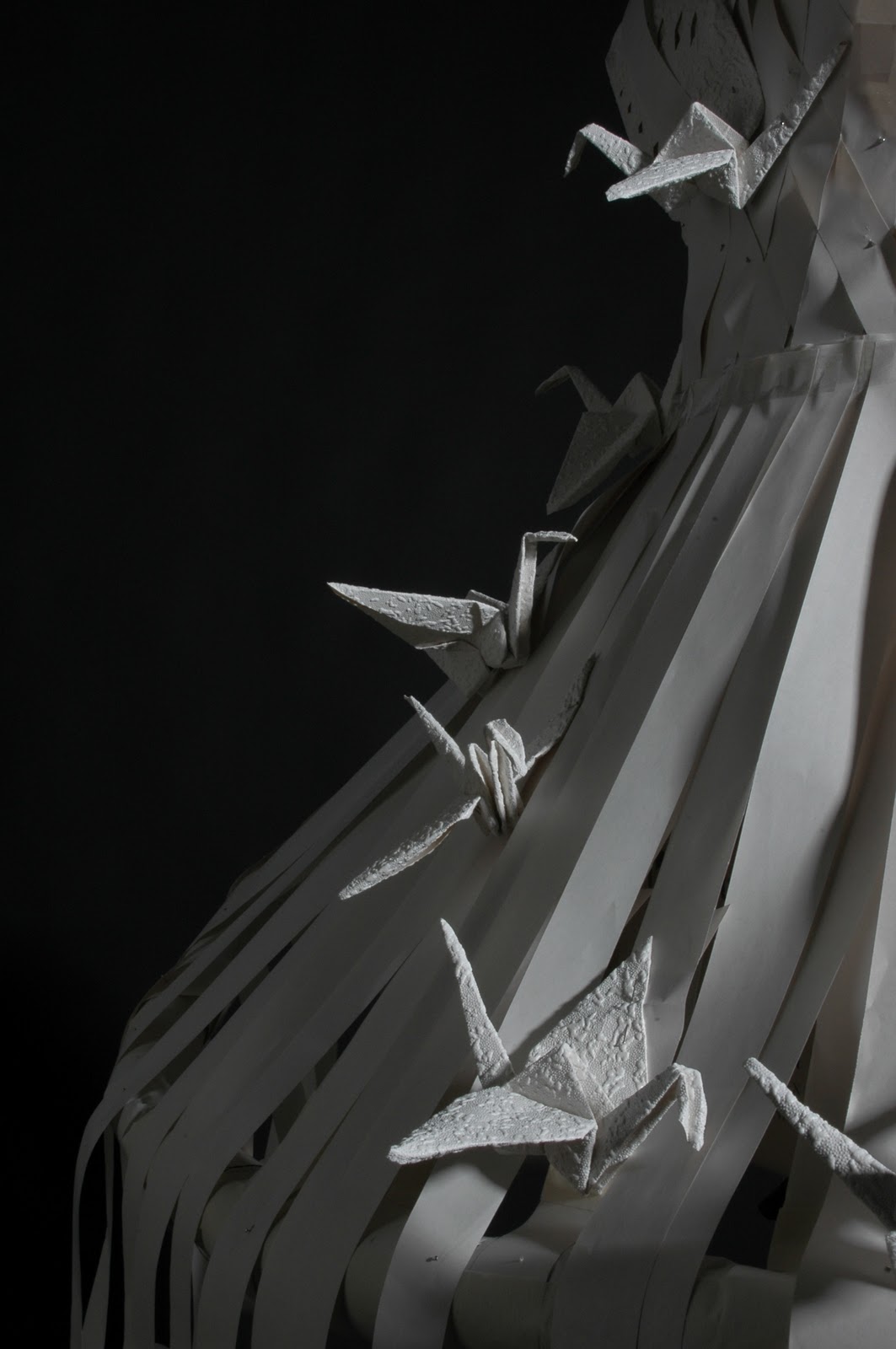 Katie's Art Foundation: September 3 - Paper Manipulation 3 - Paper Garment