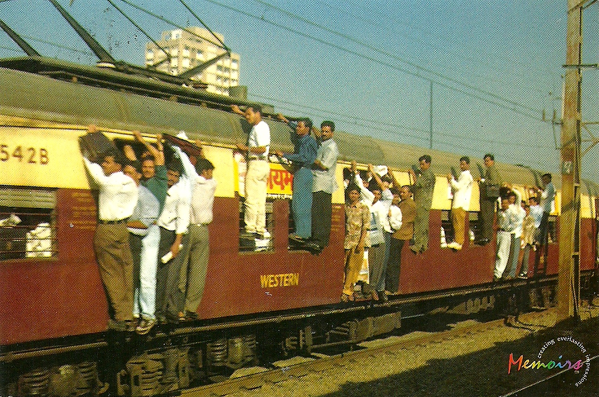 The traveler's drawer: MUMBAI / मुंबई (India). Local train