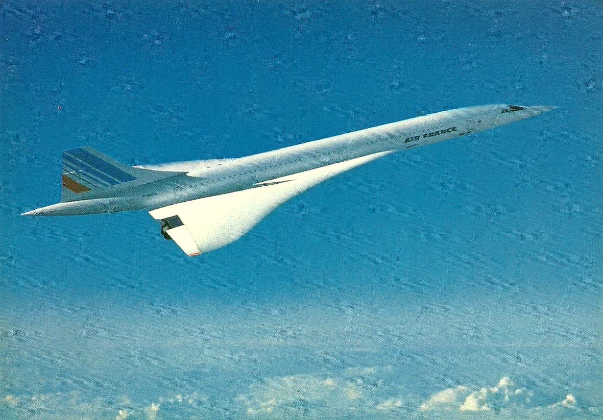 The traveler's drawer: AIR FRANCE, Concorde aircraft