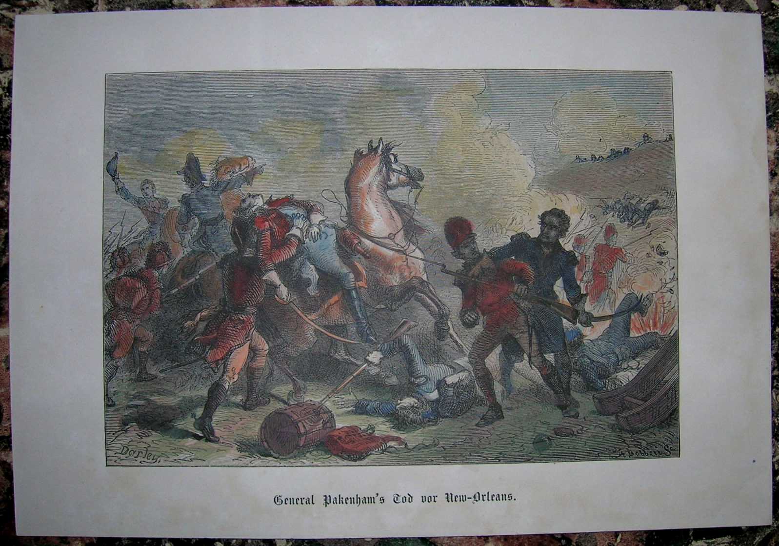 My New Old Pictures: Death of General Pakenham
