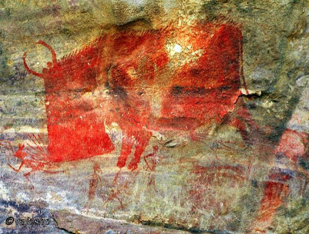 My India Travel: Bhimbetka Cave Paintings