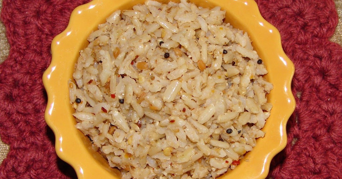 Savory Sesame Rice (Ellu saadam) | Veg Inspirations