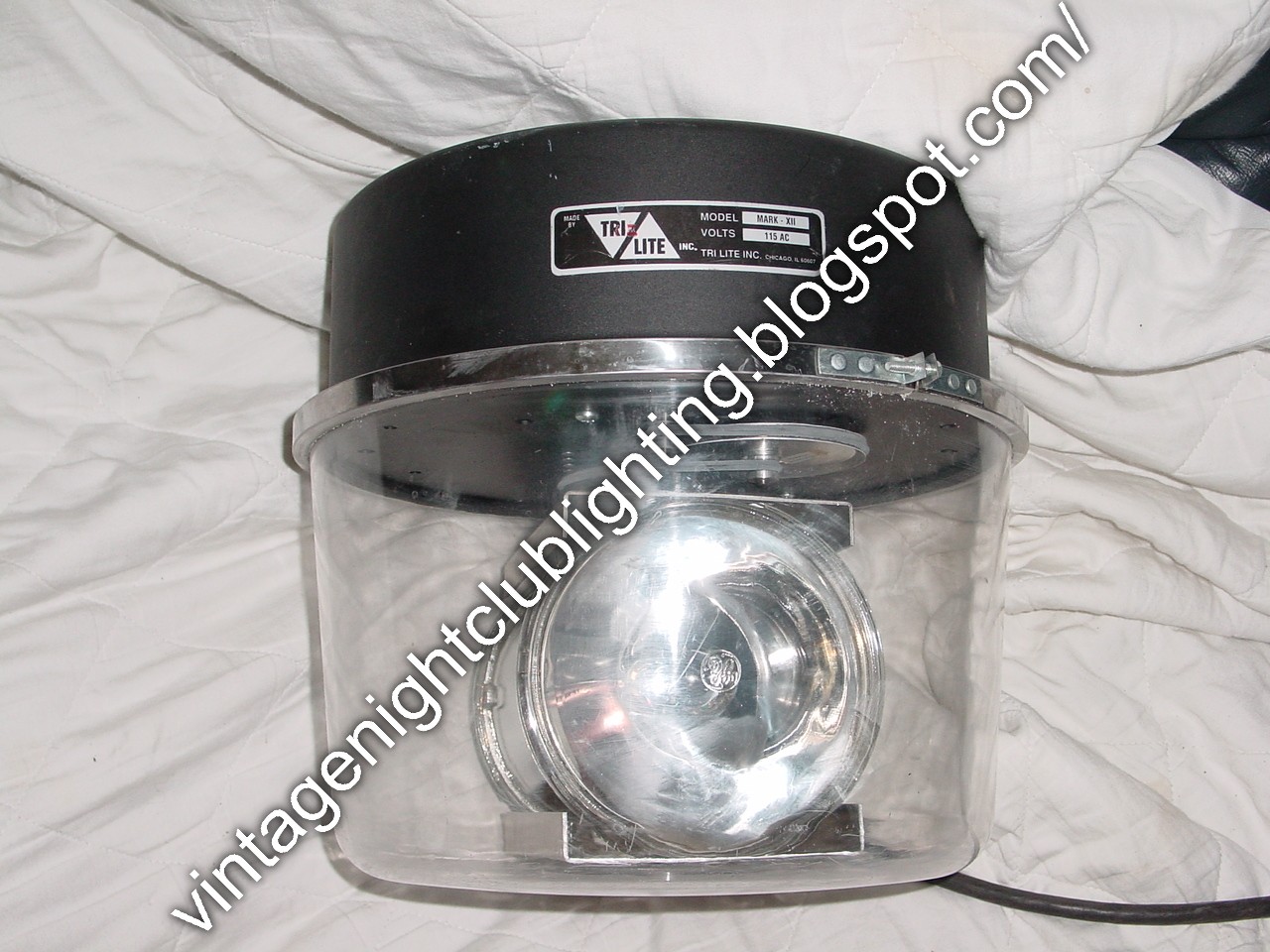 Vintage Night Club Lighting: Tri Lite / Tripp Lite Mark XII Beacon