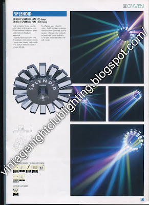Vintage Night Club Lighting: Griven Catalogues