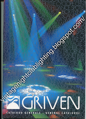 Vintage Night Club Lighting: Griven Catalogues