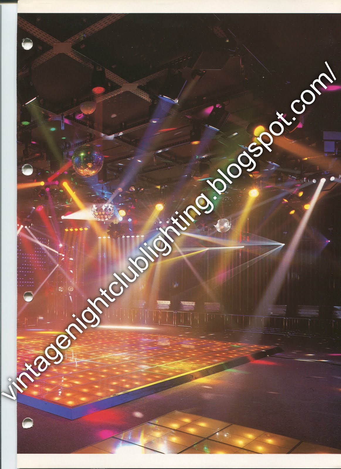Vintage Night Club Lighting: Clay Paky Catalogues and Brochures