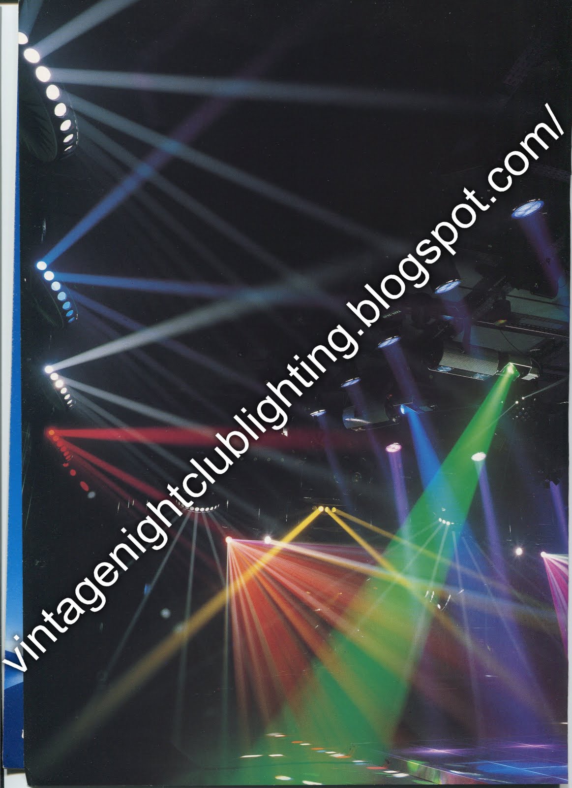 Vintage Night Club Lighting: Clay Paky Catalogues and Brochures