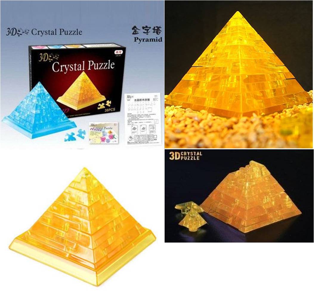 Deco Zakka: HDAA-013 3D Pyramid Puzzle
