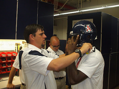 ARIZONA WILDCAT EQUIPMENT: Class of 2010 Arizona Football Reports Today