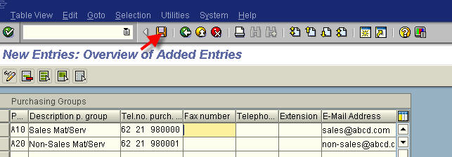 SAP Help Online: SAP Purchasing Group in Details