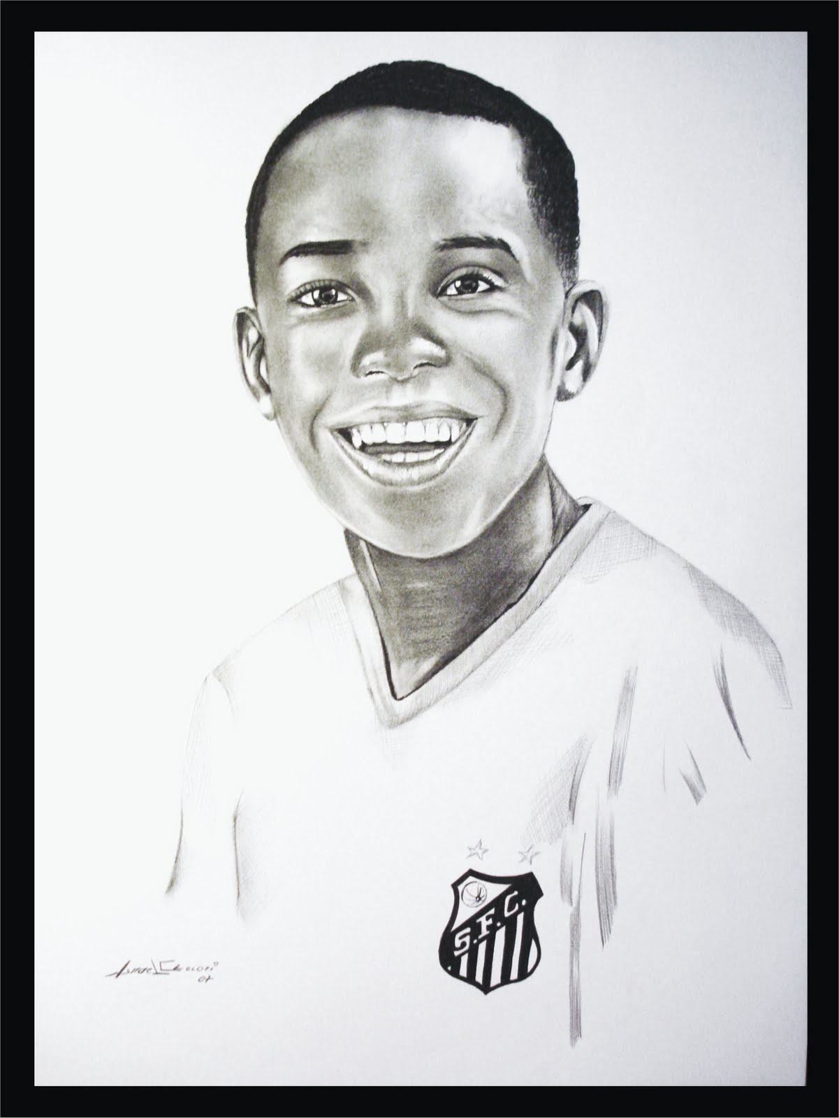 Fabrica de Retratos: Retrato Robinho