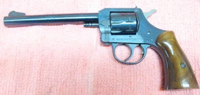 collection of variety guns: H&R 22 Caliber Nine Shot Revolver