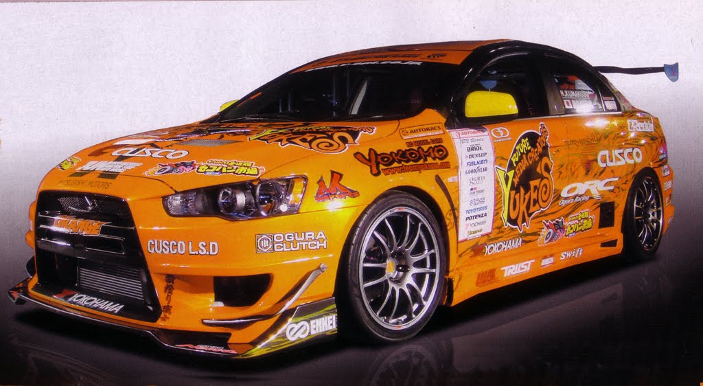 Car's Collection: EVO X Orange Team D1GP