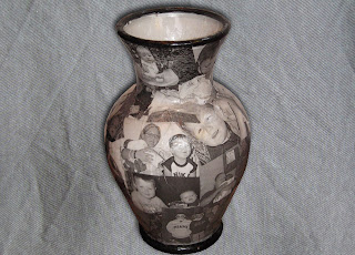 Thrifty Designs: How to Make a Collage Vase
