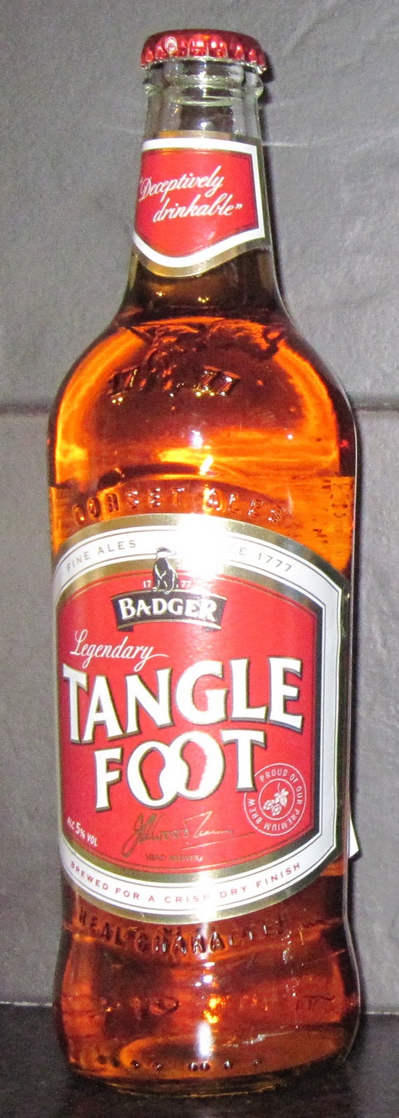 Gaming Ales: Tanglefoot (Badger)