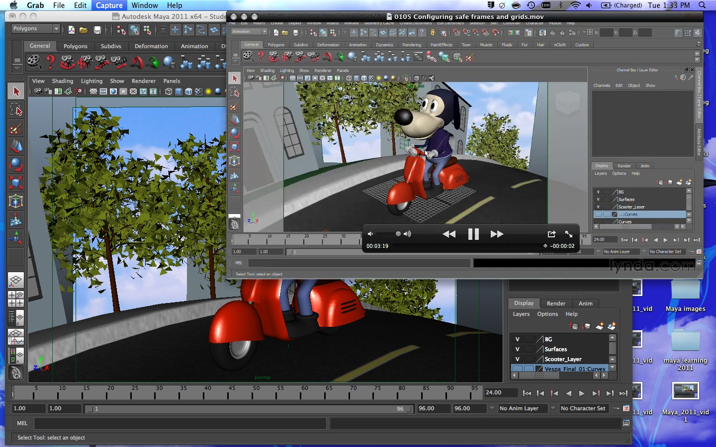 3D Modeling Class Progress: Starting the 2011 Maya Tutorials