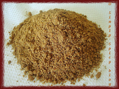 Simply Spicy: Garam Masala - A Marathi Way Of Making It.