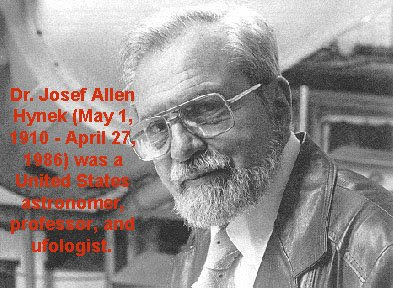 UFO FYI: UFO FYI: J. Allen Hynek and the Hynek Classification System