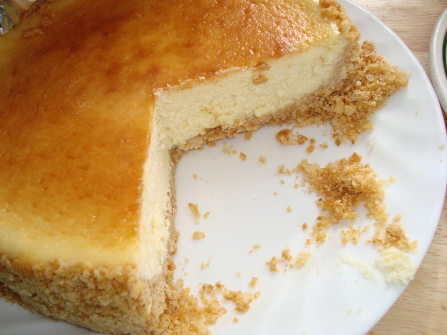 Watts Cooking: Baked Cheesecake using just one 8 oz. pkg. cream cheese