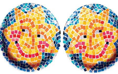 "Descubriendo Imágenes": Collage con papeles de colores