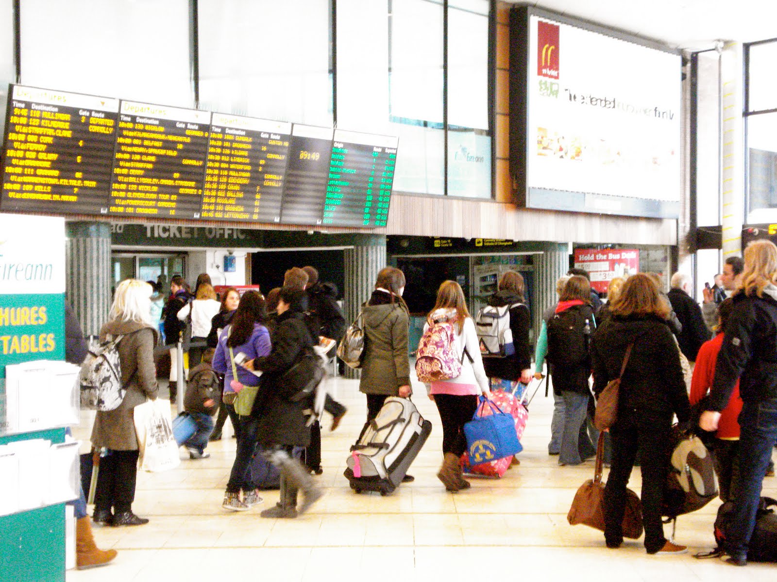 Dublin in Motion: Áras Mhic Dhiarmada, Busáras (Dublin Bus Station)