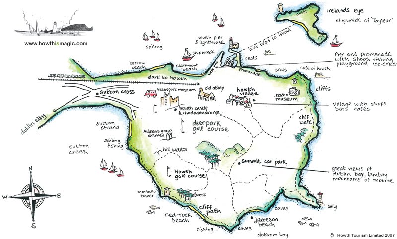 top tips for trip: My favourite place in Ireland is..........the Howth ...