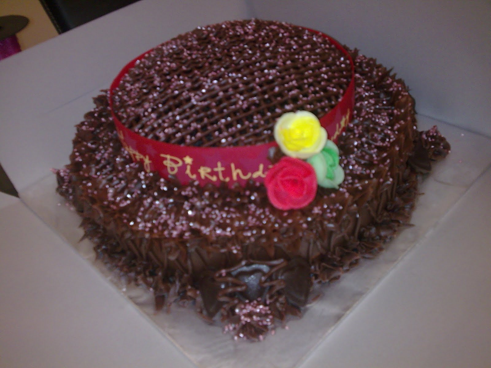 Home Made Cake: Kek Birthday Bertema!