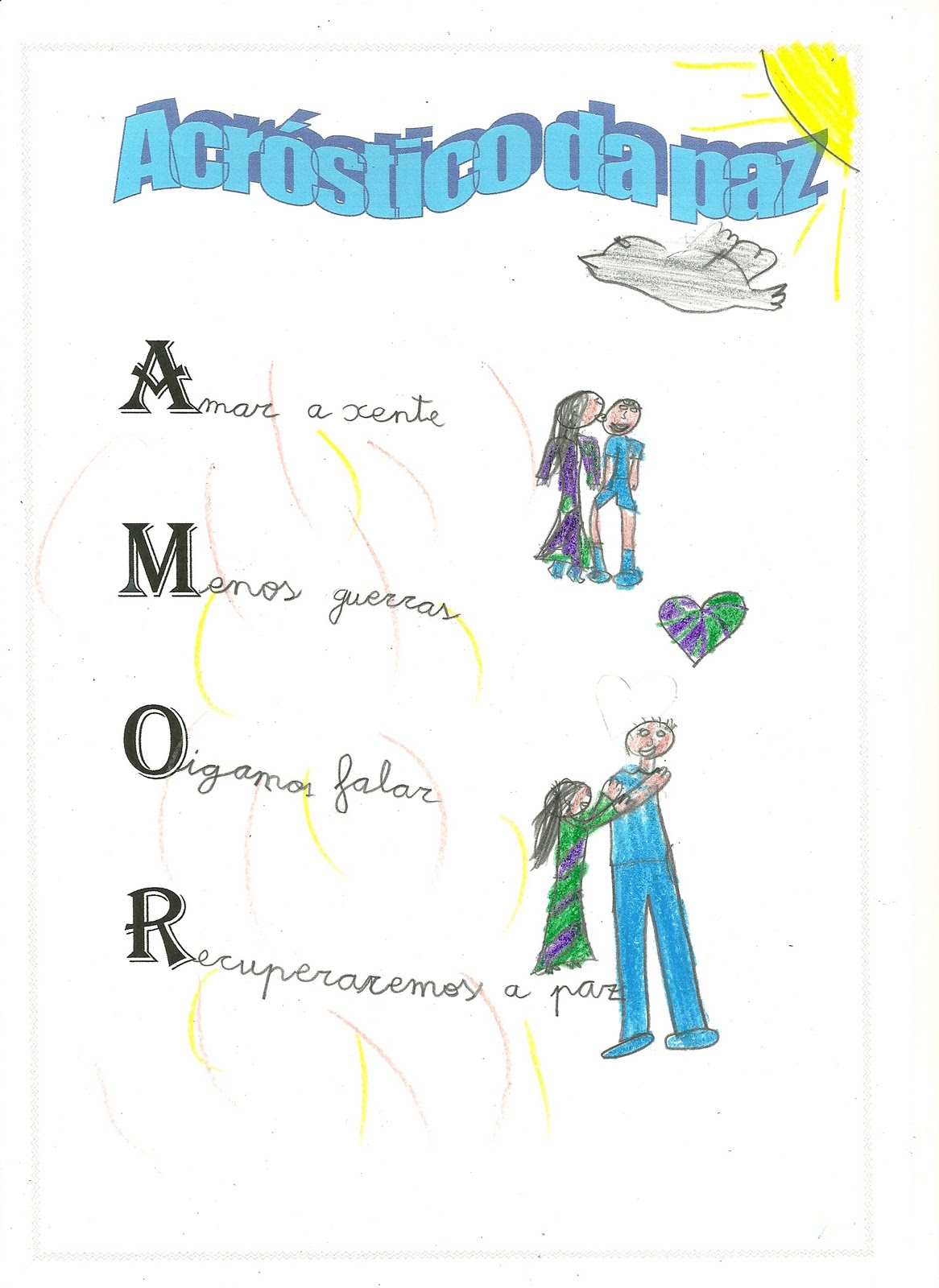 Obradoiro de escritura creativa: Acrósticos