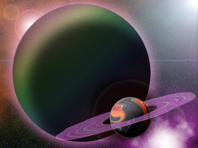 highschoolart: Making Planets from Scratch Using Tutorials Online ...