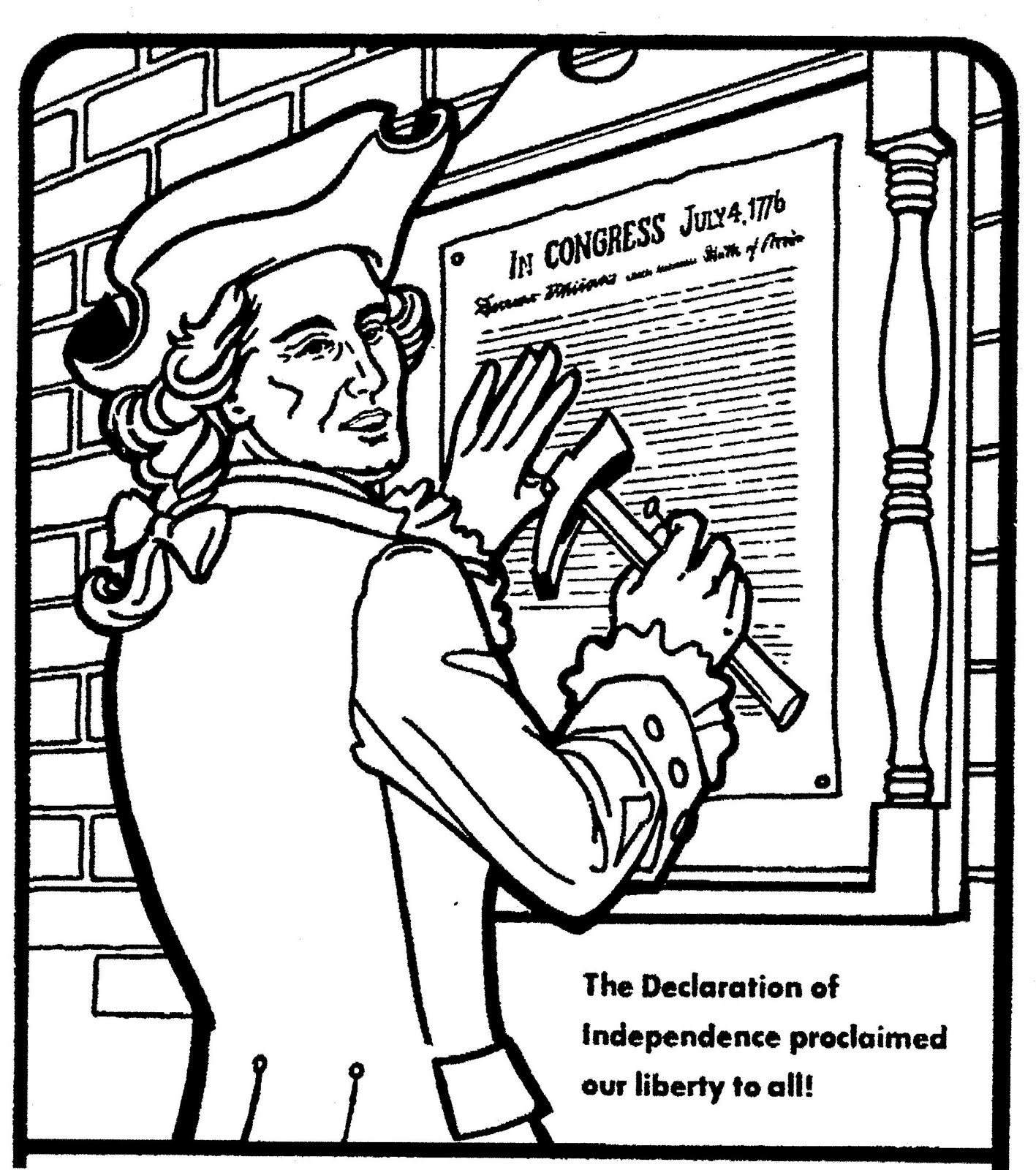 Newspaper Coloring Pages