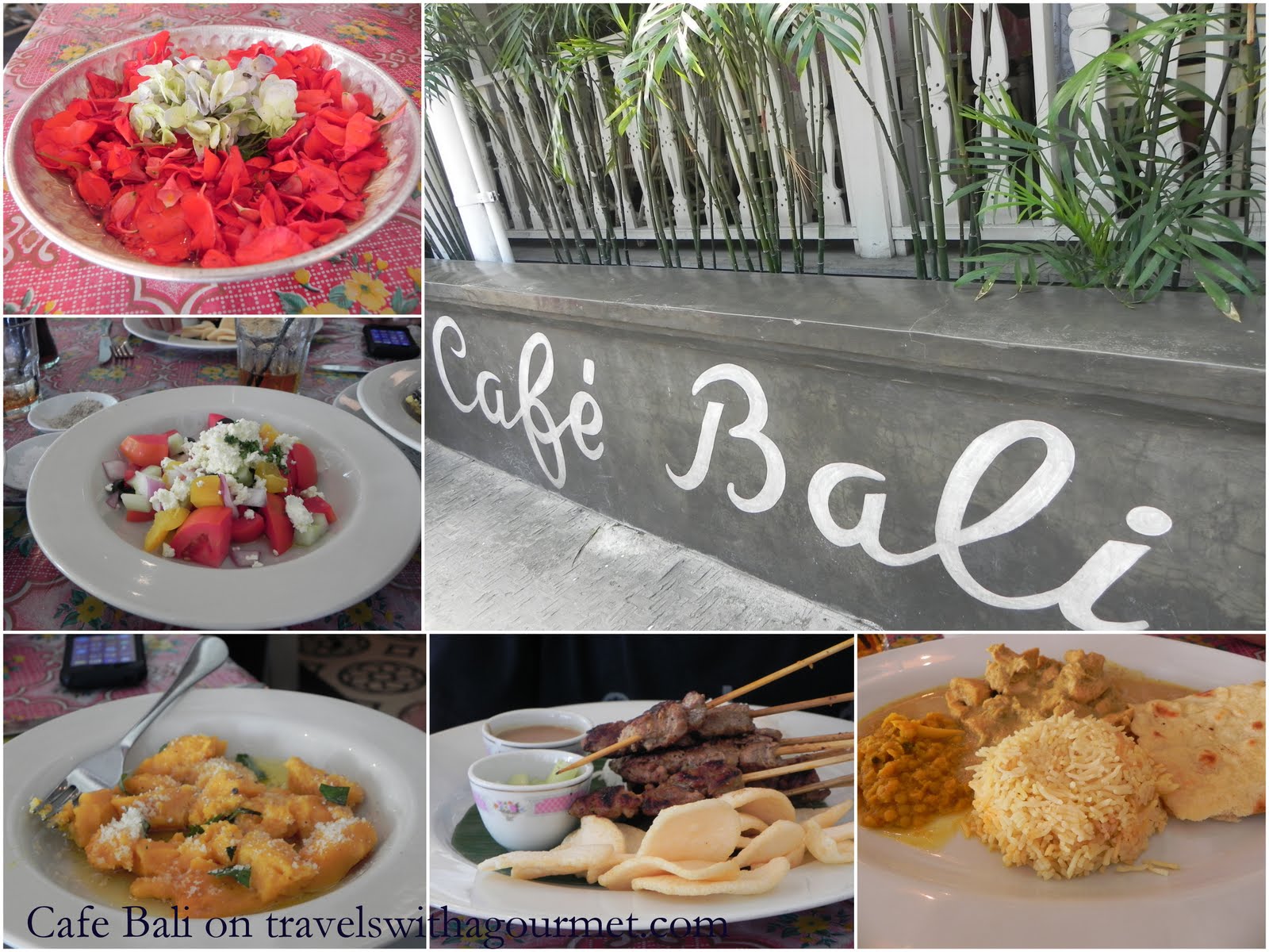 Travels with a Gourmet: CAFE BALI