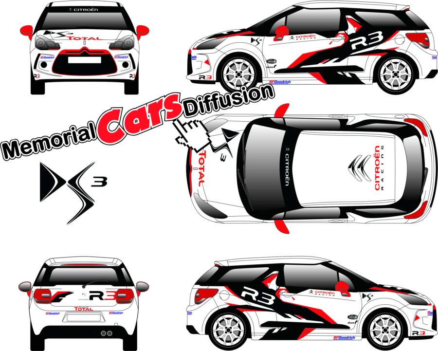 New DS World: Stickers pour DS3: Chrono ou R3?