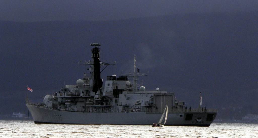 River Clyde Photography: HMS Monmouth (F235)